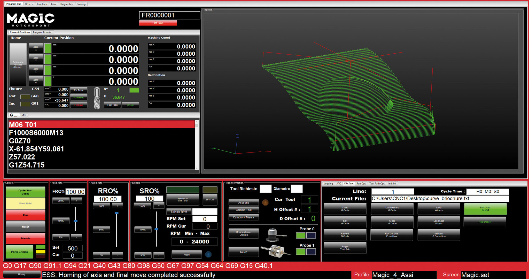 MAG-CX3 - CNC Milling Machine